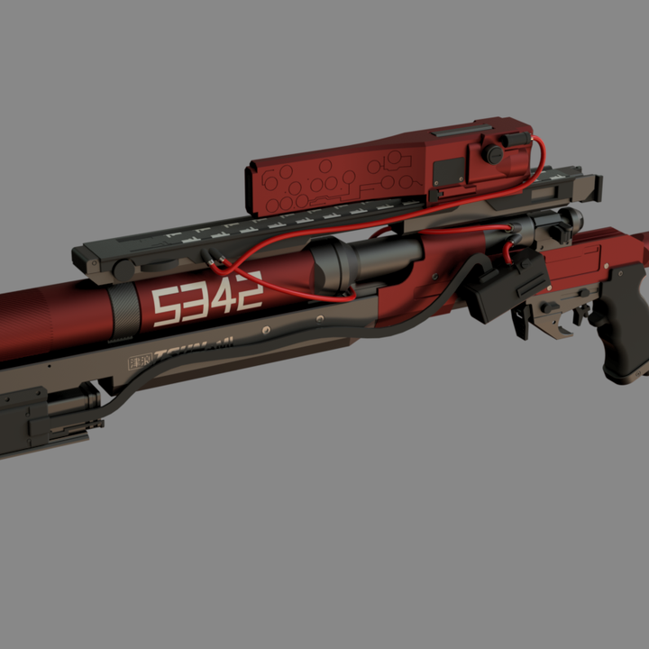 3D Printable Yasha - Iconic Tsunami Ashura Variant from Cyberpunk 2077 ...