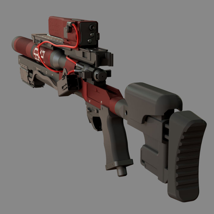 3D Printable Yasha - Iconic Tsunami Ashura Variant from Cyberpunk 2077 ...