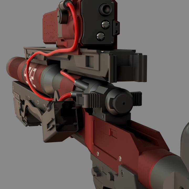 3D Printable Yasha - Iconic Tsunami Ashura Variant from Cyberpunk 2077 ...