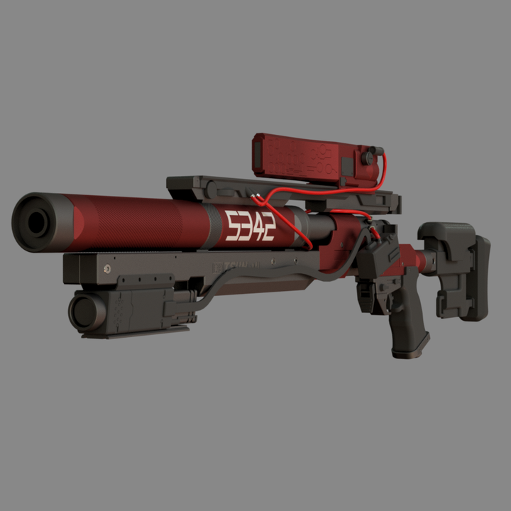 3D Printable Yasha - Iconic Tsunami Ashura Variant from Cyberpunk 2077 ...