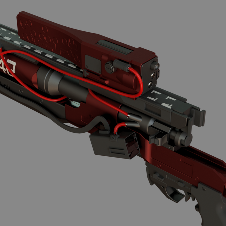 3D Printable Yasha - Iconic Tsunami Ashura Variant from Cyberpunk 2077 ...