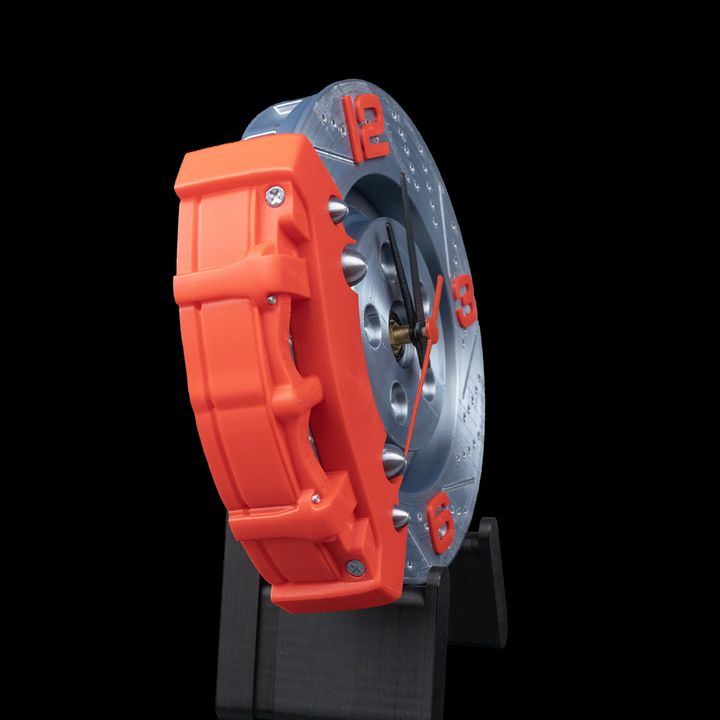 3D Printable Brake Time! Wall Clock by Stlflix
