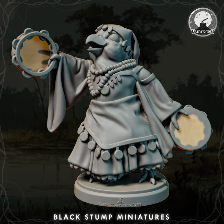 3D Printable Kamere, Kenku Bard + 5E + Shadowdark stats! by Arcane ...