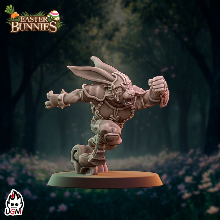 3D Printable Lineman #01 - Easter Bunnies (Frogmen proxy) - UGNI ...
