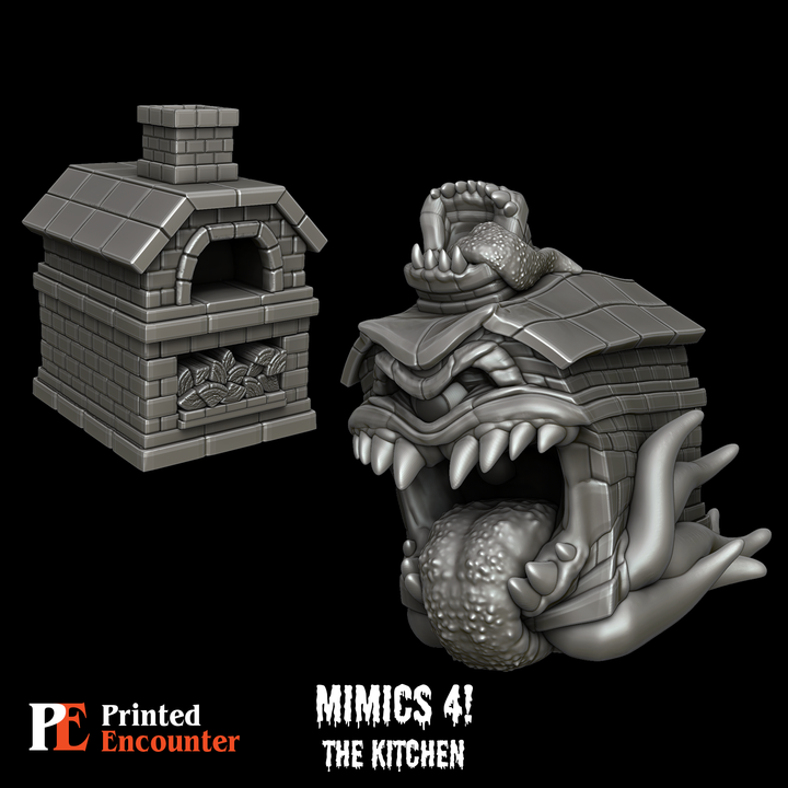 3D Printable Brick Oven Mimic by Printed Encounter