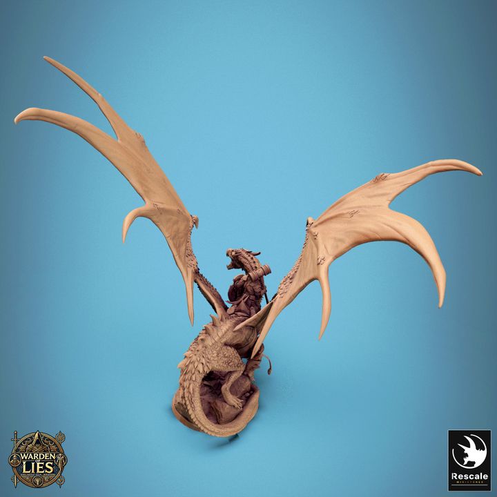 3D Printable Thorn Dragon by Rescale Miniatures