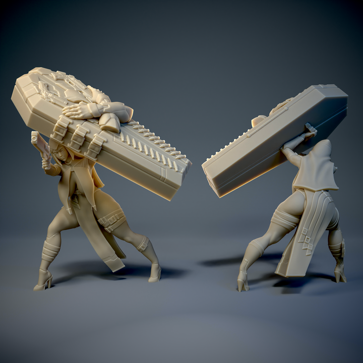 3D Printable Ordo Ferrum Lucis by Mad's Minis