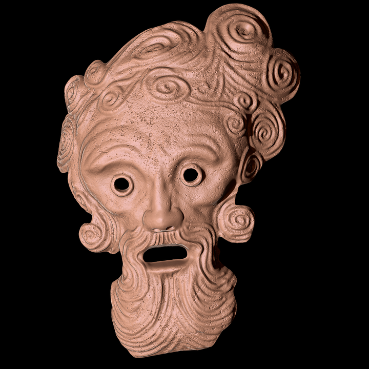 3D Printable 🎭 MASK OF THE FATHER – DARK SOULS 1 - WALL DISPLAY AND ...