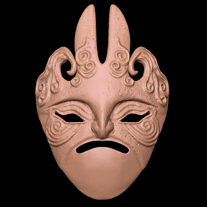 3D Printable 🎭 MASK OF THE MOTHER – DARK SOULS 1 - WALL DISPLAY AND ...