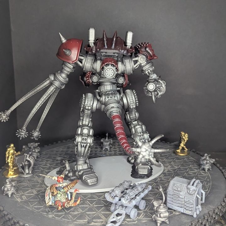 3D Printable Project Abby-28mm Dark Powers Mech by John Bear Ross