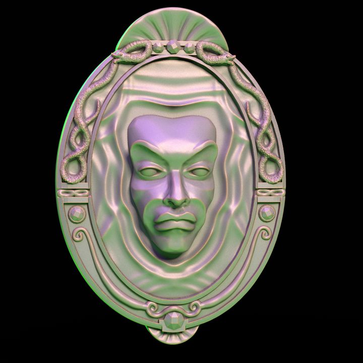3D Printable Magic Mirror by Gametee 3d Miniatures