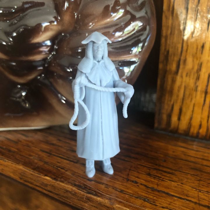 3D Printable The Judge by Gametee 3d Miniatures