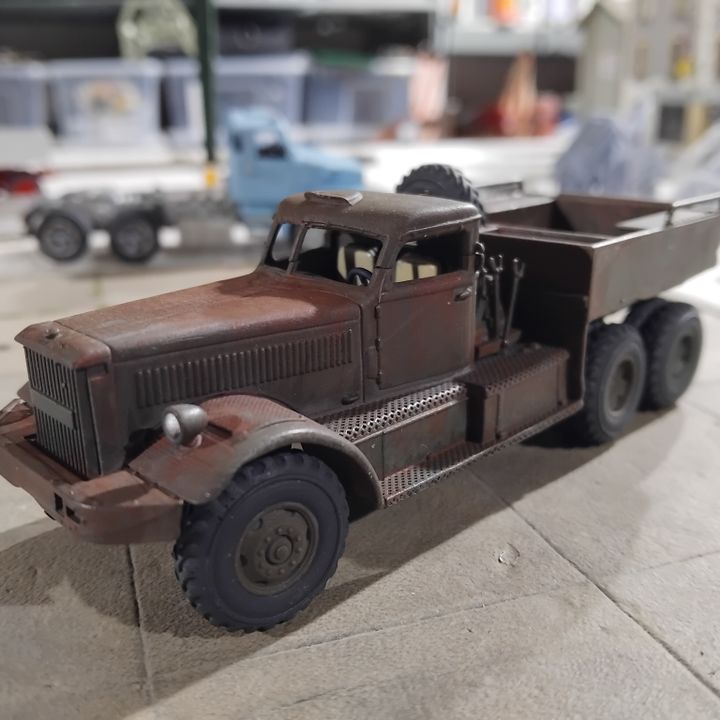 3D Printable STL PACK - 15 HEAVY TRANSPORTERS+TRAILERS of WW2 (Volume 1 ...