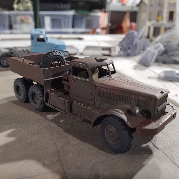 3D Printable STL PACK - 15 HEAVY TRANSPORTERS+TRAILERS of WW2 (Volume 1 ...