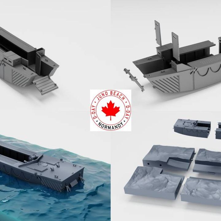 3D Printable STL PACK - 17 Buildings, bunkers, vehicles, aircraft of ...