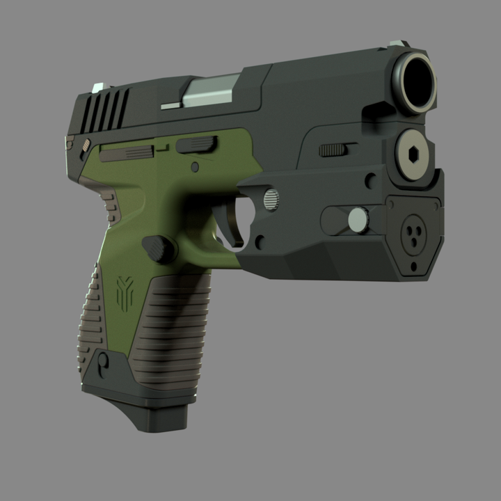 3D Printable Sidekick | Halo | 3D Printable replica by MILITECH