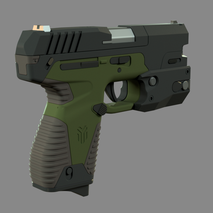 3D Printable Sidekick | Halo | 3D Printable replica by MILITECH