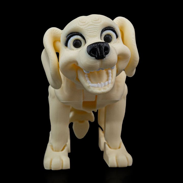 3D Printable Darla, the Labrador by Stlflix