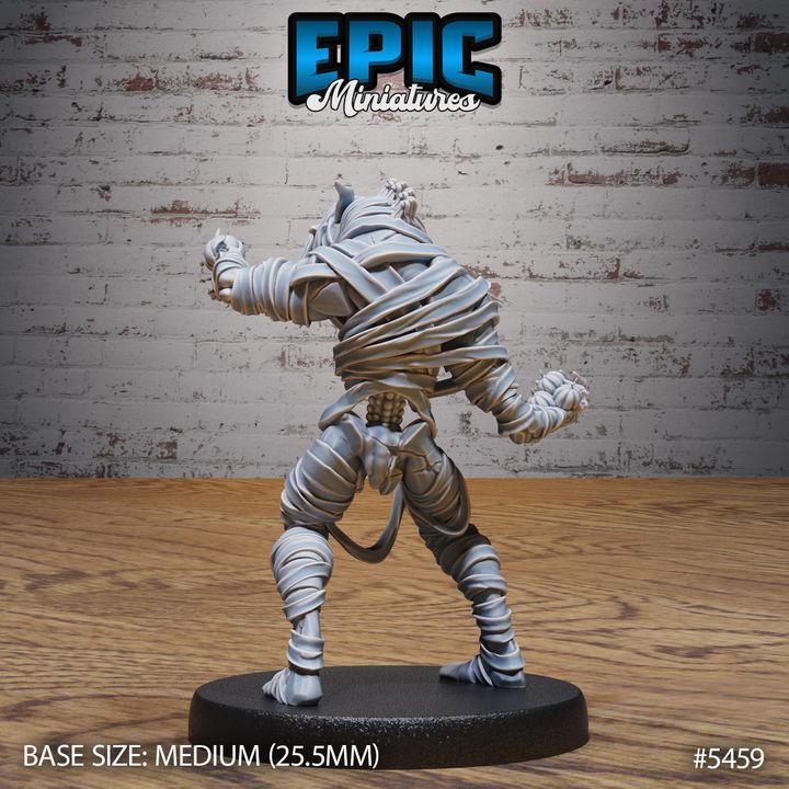 3D Printable Gnoll Mummy Angry / Undead Hyena Hybrid / Humanoid Dune ...