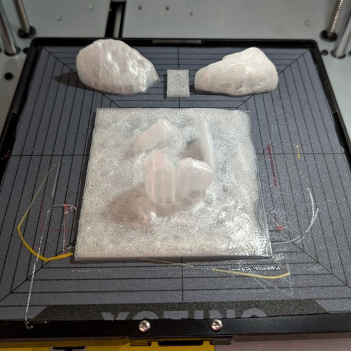 3D Printable Carreg Coetan Arthur neolithic burial chamber by Andrew Thomas