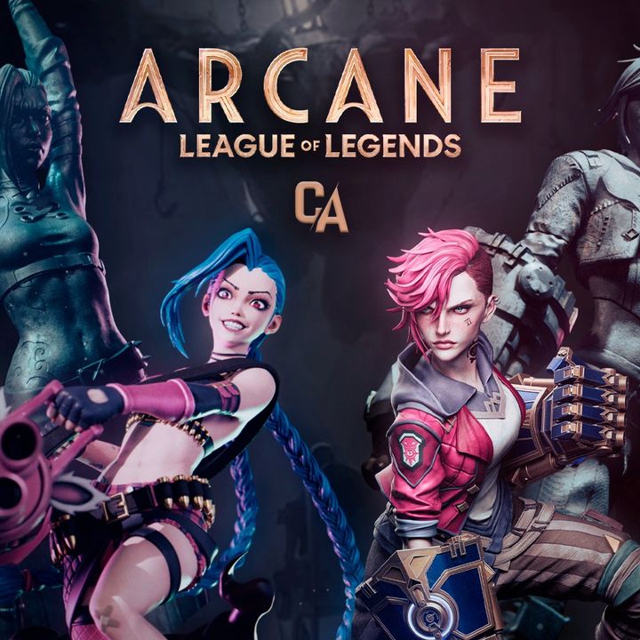 3D Printable Two Legends in One Pack 3D Print by CA3D Studios