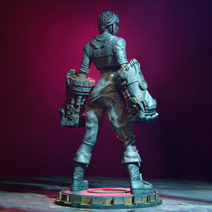 3D Printable Two Legends in One Pack 3D Print by CA3D Studios