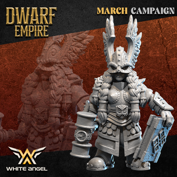 3D Printable MOTHER OF THE DWARF EMPIRE - DWARF EMPIRE (MARCH 2025 ...