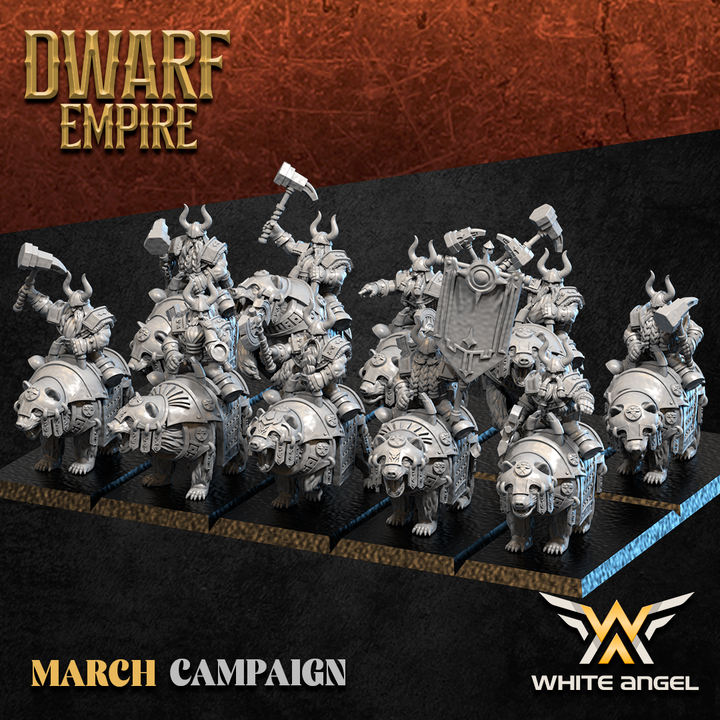 3D Printable HEAVY DWARF BEAR - DWARF EMPIRE (MARCH 2025 CAMPAIGN) by ...