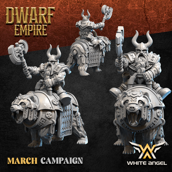 3D Printable HEAVY DWARF BEAR - DWARF EMPIRE (MARCH 2025 CAMPAIGN) by ...