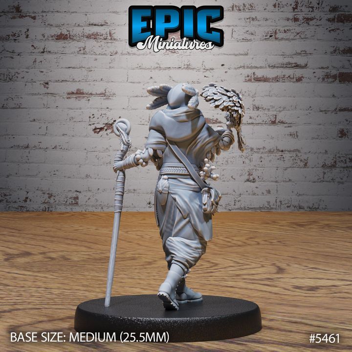 3D Printable Desert Druid / Humanoid Dune Warrior / Nature Spirit ...