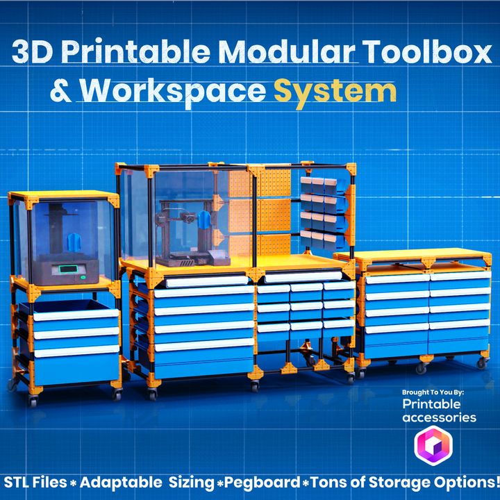 Modular Toolbox and Workspace System Campaign - MyMiniFactory