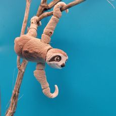 3D Printable Sloth plus Tree display, Articulated fidget figure, 3mf ...