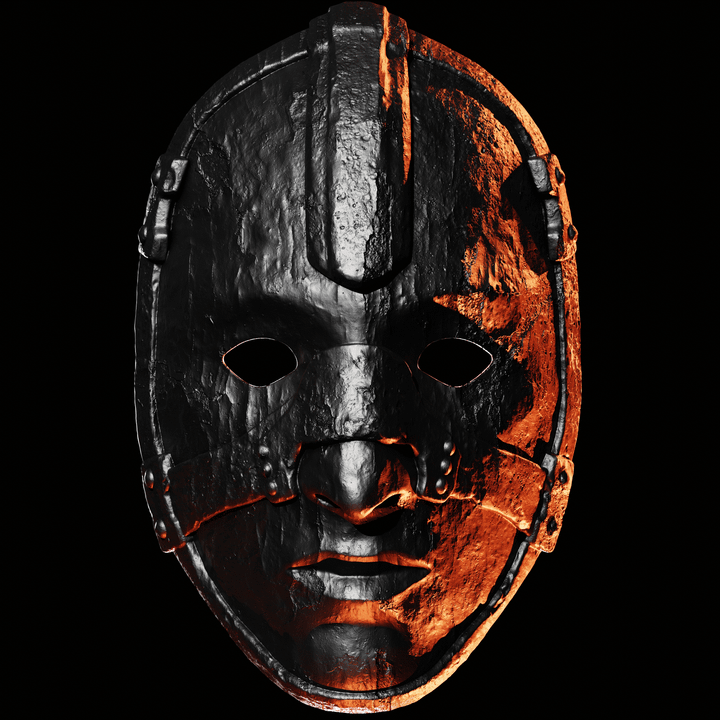 3D Printable 🎭 MASK OF THE LOST SINNER – DARK SOULS 2 – PENAL MASK PROP ...