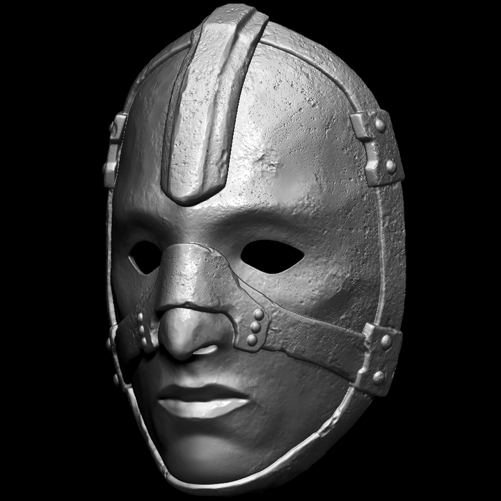 3D Printable 🎭 MASK OF THE LOST SINNER – DARK SOULS 2 – PENAL MASK PROP ...