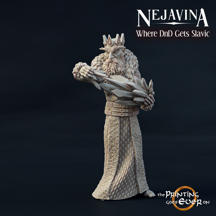 3D Printable Ded Mraz - Slavic Winter Voivode - Presupported by The ...