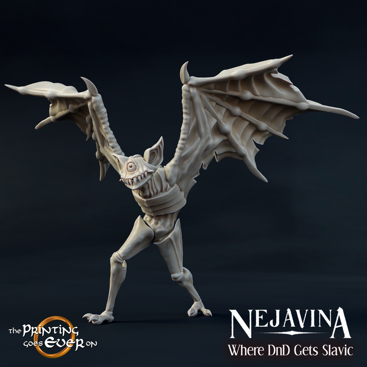 3D Printable Paskuda - Slavic Cave Demon - Presupported by The Printing ...