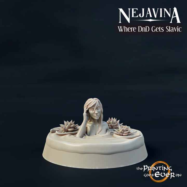 3D Printable Rusalka - Slavic Water Demon - Presupported by The ...