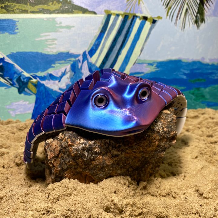 3D Printable FLEXI ARTICULATED MANTA RAY - INSPIRED BY ANIMATED RAY ...