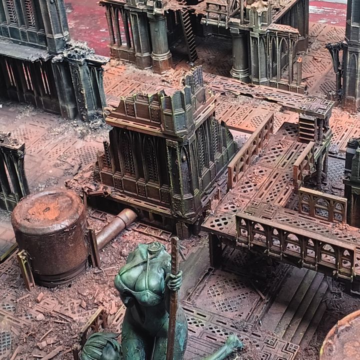 3D Printable ZM Industrial Underhive 1.0 - Gothic edition by ...