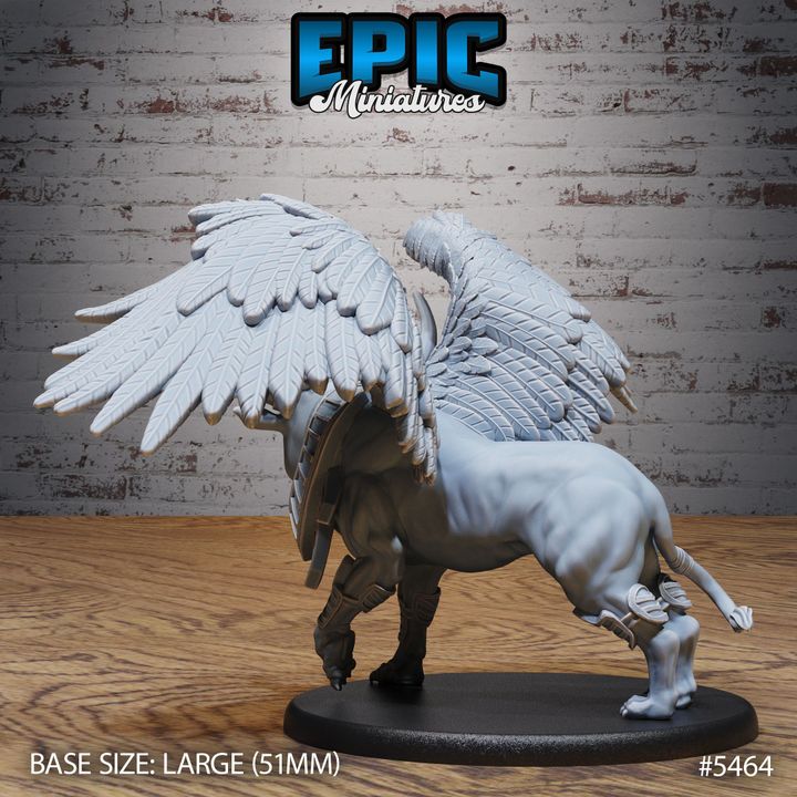 3D Printable Winged Red Bull Beast / Minotaur Animal / Taurus Creature ...