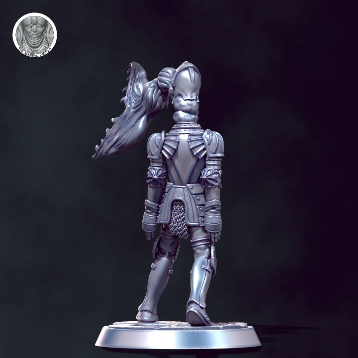 3D Printable Parasite Knights - Worm Head by TheSurrealFactory