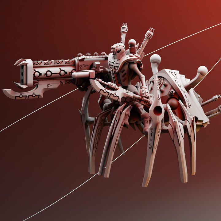 3D Printable Heavy Destroyers from the Eternal Dynasty - A Grimdark Sci ...