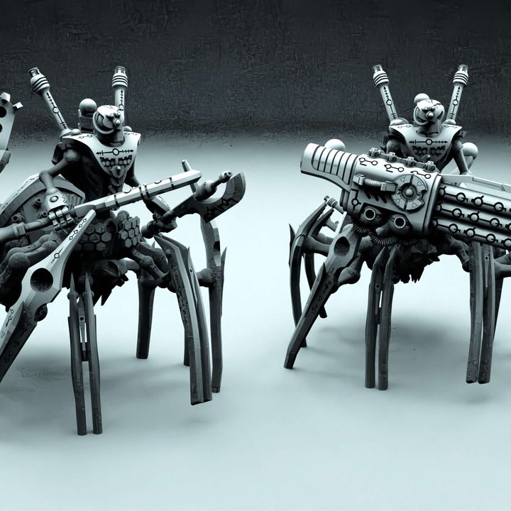 3D Printable Heavy Destroyers from the Eternal Dynasty - A Grimdark Sci ...