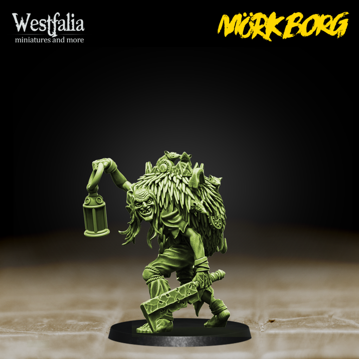 3D Printable Mork Borg - Gutterborn Scum by Trench Stench