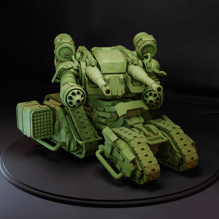 3D Printable Apollo tank type by Crimson Steel Mechworks