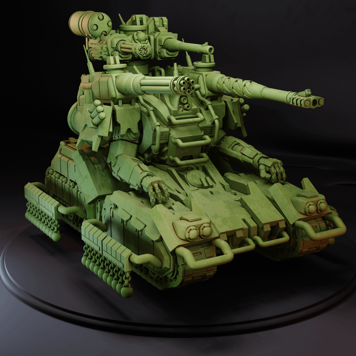 3D Printable Apollo tank type by Crimson Steel Mechworks