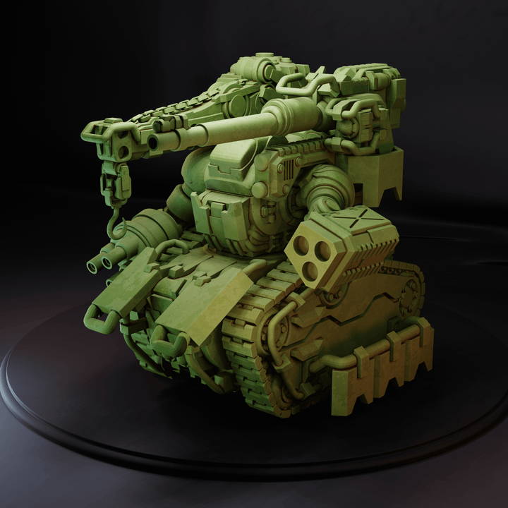 3D Printable Apollo tank type by Crimson Steel Mechworks
