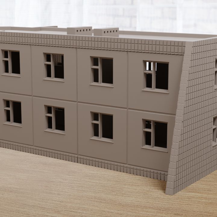 3D Printable Soviet Small Leasure Hotel - Zona Alfa Miniature Wargaming ...