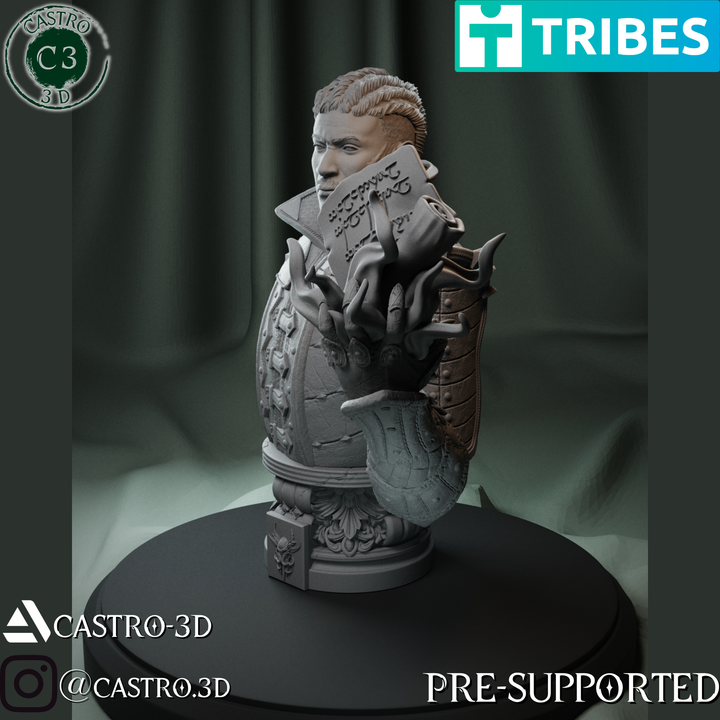 3D Printable The Blade of Frontier - BUST BG3 by Castro3D