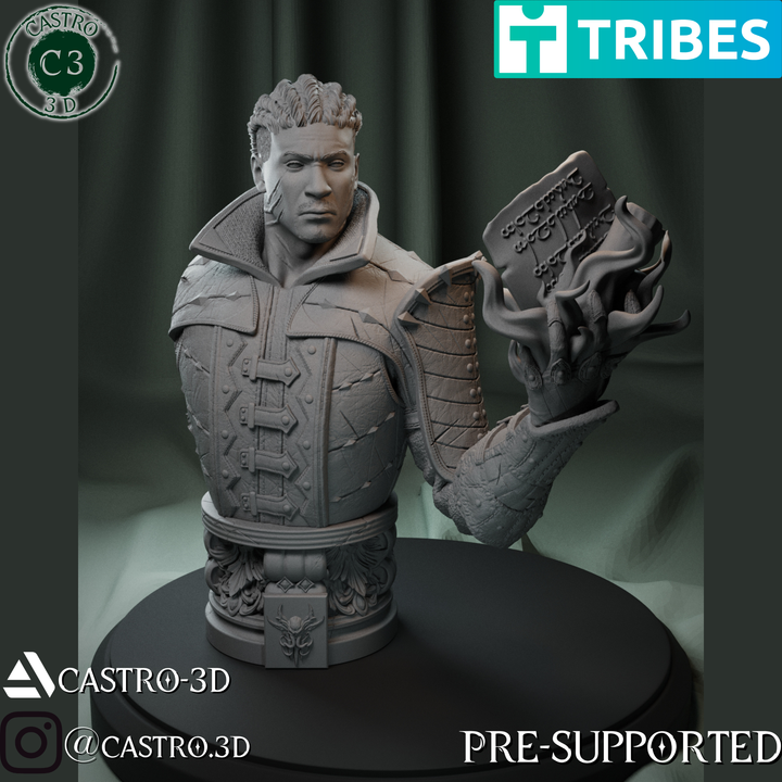 3D Printable The Blade of Frontier - BUST BG3 by Castro3D